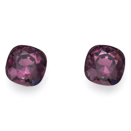 Ženske oliver weber fire amethyst ste mindjuše sa ljubičastim swarovski kristalom ( 23001.204 )