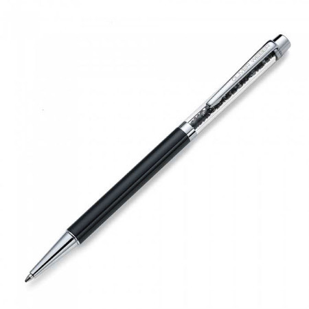 Oliver weber elegant jet crna olovka sa swarovski kristalima ( 57017.bla )