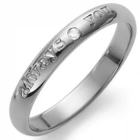 Ženski oliver weber always crystal prsten sa swarovski kristalom s ( 41148s )