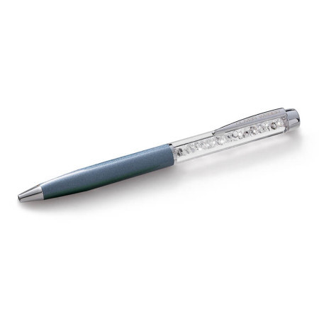 Olovka sa swarovski kristlima oliver weber plava crystal luxury pen dark blue ( 57004.dblu )