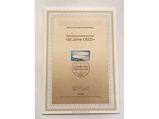 ETB Nemačka  - OECD - 1986.g