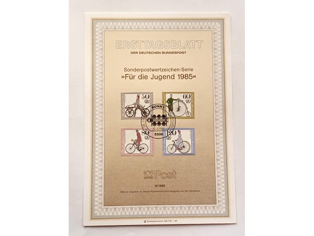 ETB Nemačka  - Bicikle - 1985.g