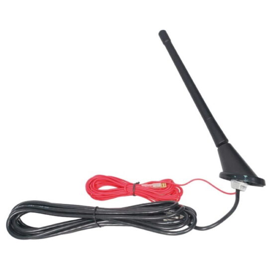 Antena krovna 18cm, sa pojacivacem GTI – Automax 5073