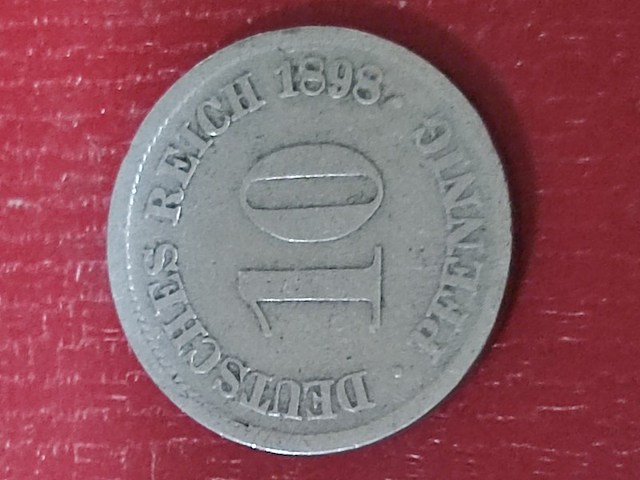 10 PFENNIG 1898.