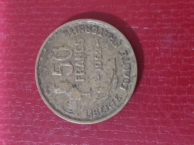 50 FRANCS 1952.