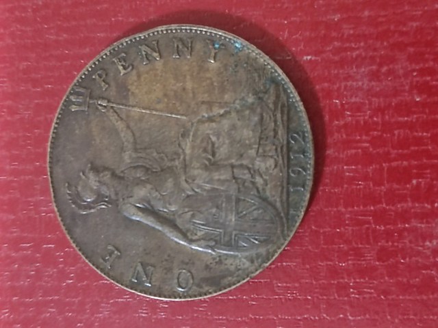 ONE PENNY 1912.