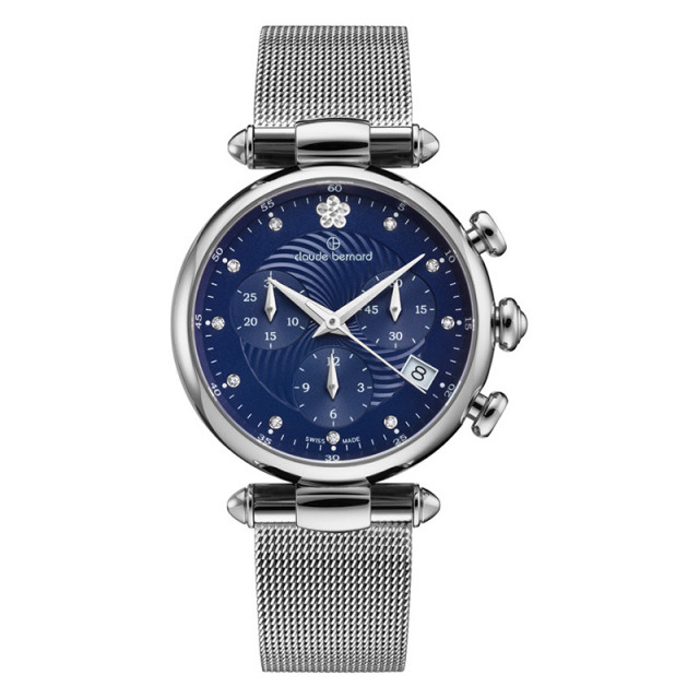 Ženski claude bernard dress code chronograph ručni sat ( 10216 3 buifn2 )