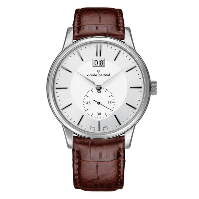 Muški claude bernard classic big date second ručni sat ( 64005 3 ain )