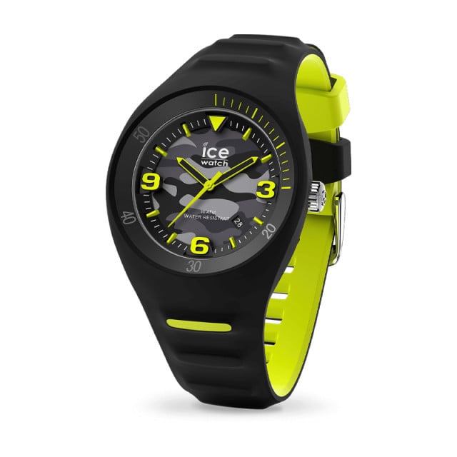 Muški ice watch p.leclercq black army crni sportski ručni sat ( 017597 )