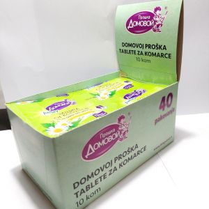 Tablete za komarce Domovoj Bio-Family BOX 400 kom.