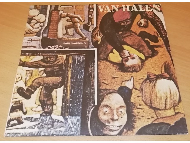 Van Halen – Fair Warning (LP), GERMANY PRESS, CLUB EDIT