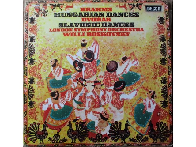 Brahms/Dvorak-Hungarian Dance,Slavonic Dance LP (1978)