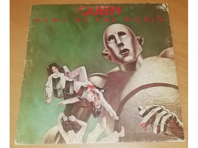 Queen ‎– News Of The World (LP), UK PRESS