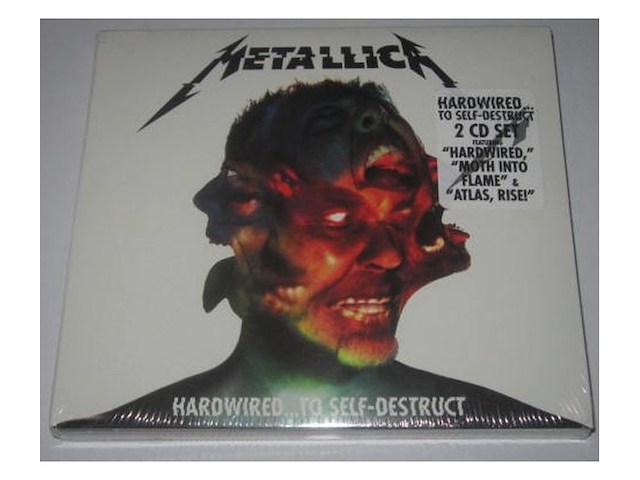 Metallica ‎– Hardwired...To Self-Destruct (2CD), NOVO !