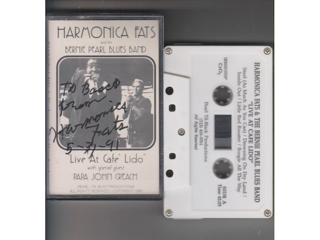 HARMONICA FATS + posveta pevača - kolekcionarski `91