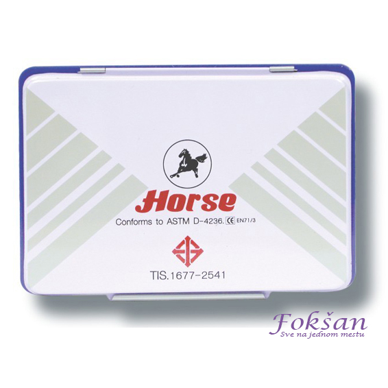 Jastuče za pečate Horse H-03 više boja 54x85mm