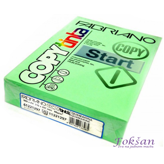 Fotokopir papir Fabriano A4 zeleni pk500 80g