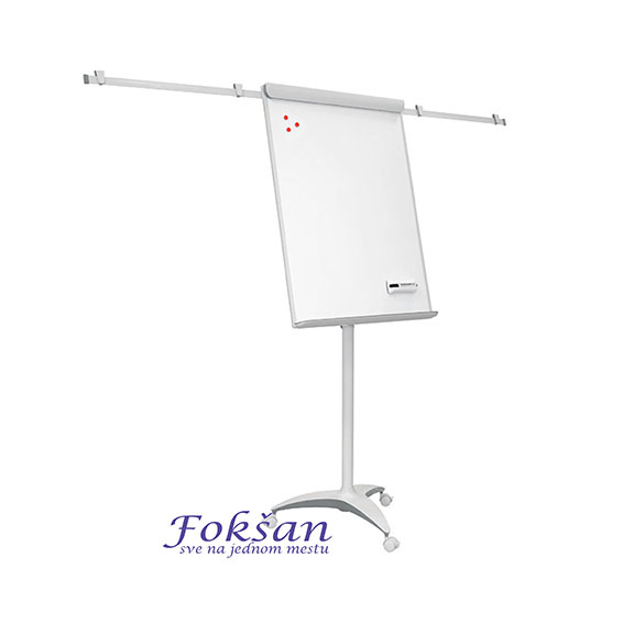 Flipchart tabla Pro mobilna sa ramenima 70×100