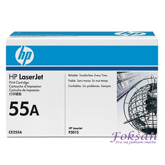 Toner HP CE255A P3015 crni