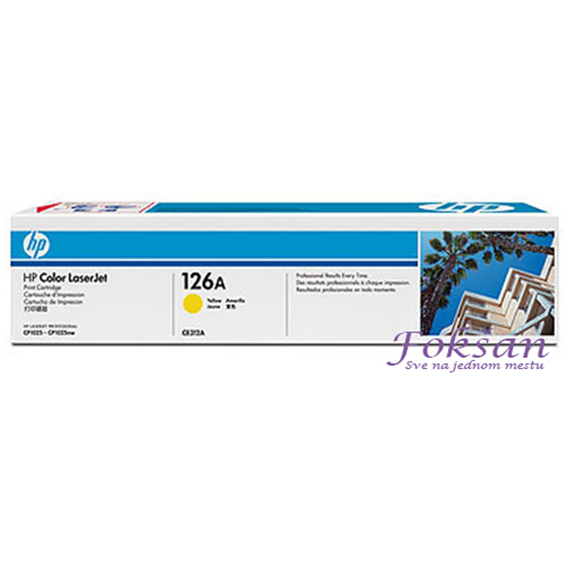 Toner HP CE312A 126A žuti Original