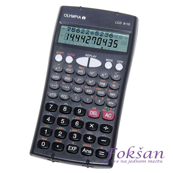 Matematički digitron Olympia LCD 8110 sa 10 + 12 cifara