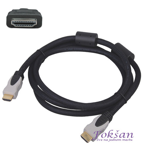 HDMI – HDMI Audio i Video kabl 102G 5m 24K pozlaćeni konektori