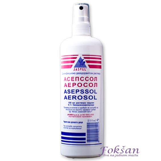 Asepsol sa raspršivačem 250ml