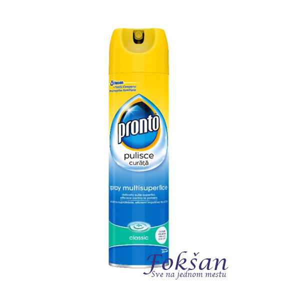 PRONTO MULTISUPERFICIE SPREJ PROTIV PRAŠINE ANTISTATIC 300ML