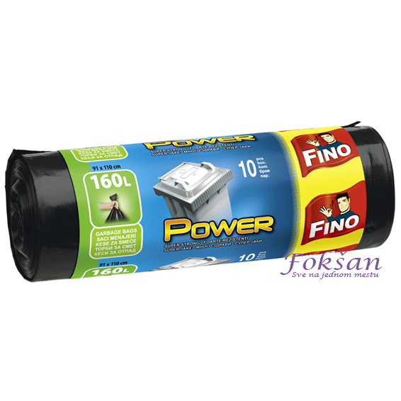 Fino kese za smeće 160L 10/1 Power