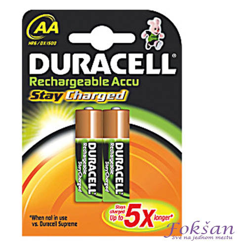 Baterija Duracell AA LR6 punjiva 1/1