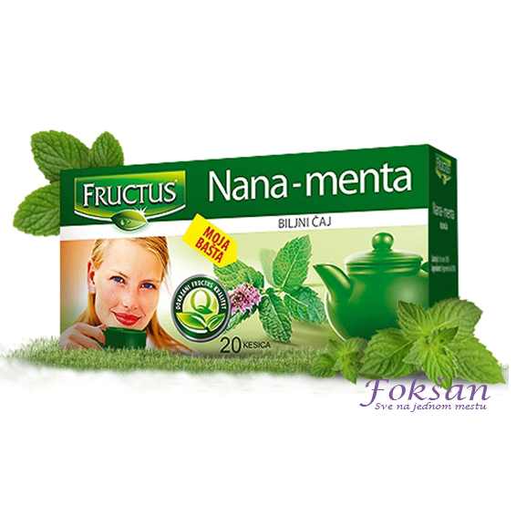 Fructus čaj nana 20/1