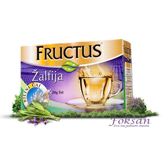 Fructus čaj žalfija 20/1