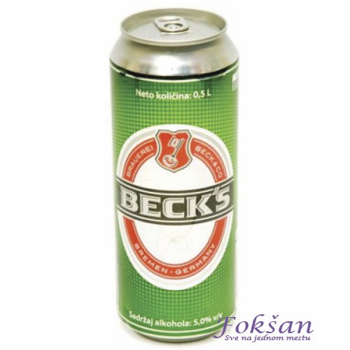 Beck’s pivo 0,5l limenka