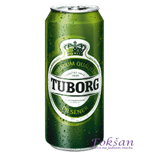 Tuborg pivo limenka 0,5L