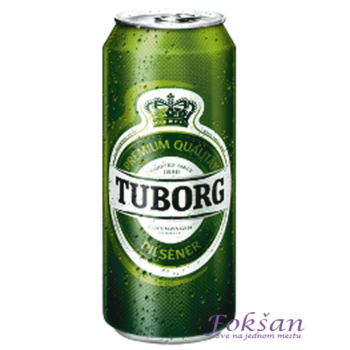 Tuborg pivo 0,5l limenka