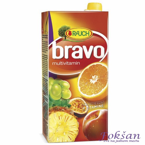 Bravo sok multivitamin Rauch 1,5l