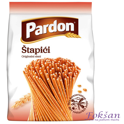 Štapići slani Pardon 210g