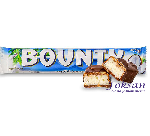 Bounty čokoladica 57g