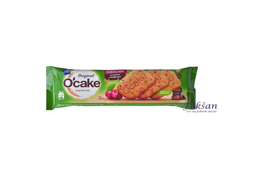 Keks O Cake integralni čoko višnja 115g