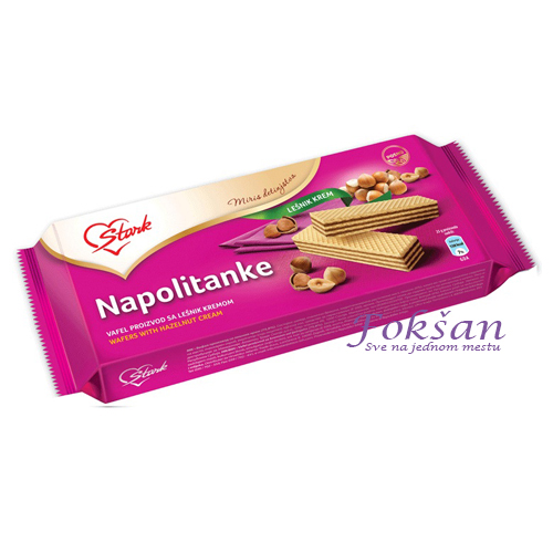 Napolitanke lešnik 184g