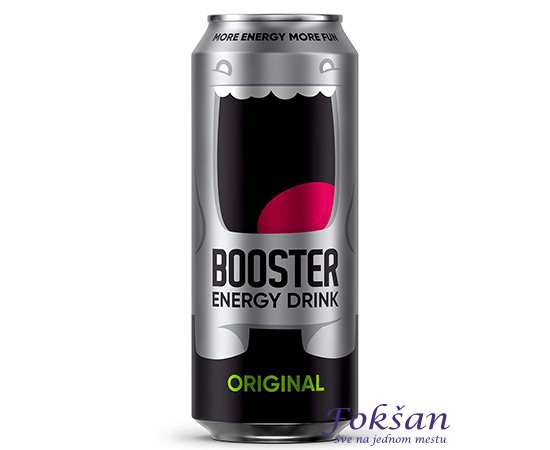 BOOSTER ENERGY DRINK 0,5 L