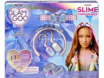 Glam Goo Slime set za ulepšavanje sa nakitom