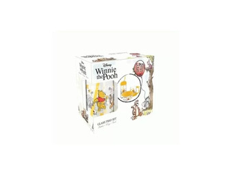 Stakleni trio set Winnie the Pooh