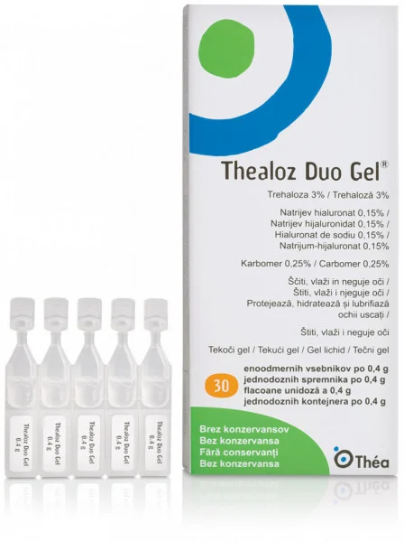 THEALOZ DUO GEL KAPI ZA OČI