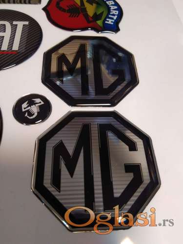 MG znak stiker za auto