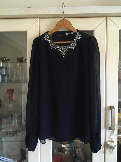 Prelepa bluza tunika ZARA sa ukrasima, M