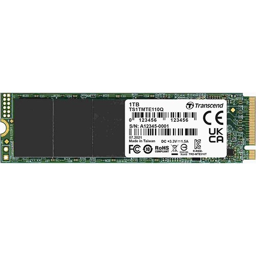 Transcend 1TB 110Q PCIe M.2 SSD | TS1TMTE110Q