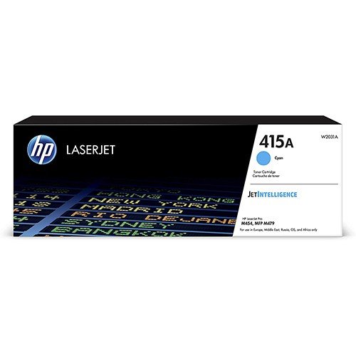 HP HP 415A Cyan LaserJet Toner Cartridge | W2031A