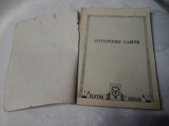 Otvorene karte broj 1095 Zlatna serija