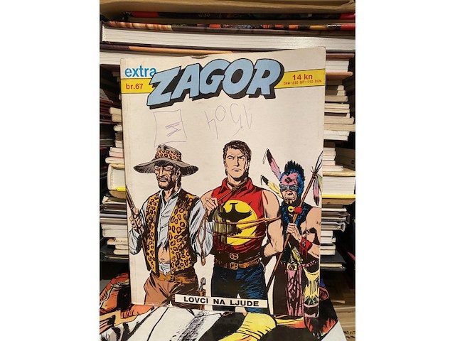 zagor extra 67 - Lovci na ljude